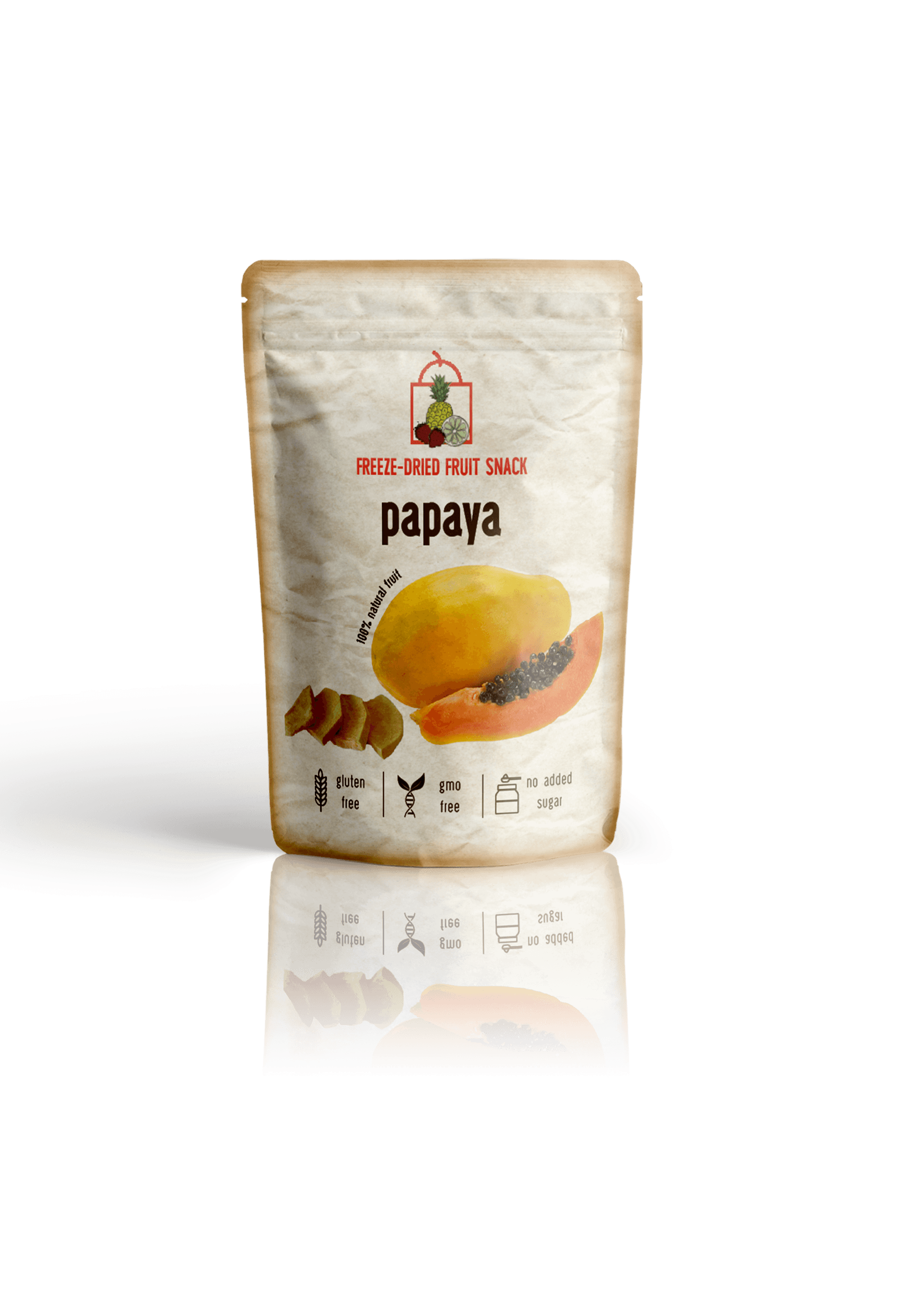 Freeze Dried Papaya Snack – Diaita Foods